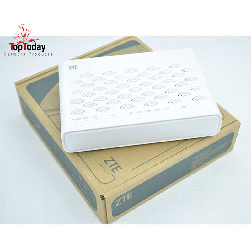 ZTE GPON ONU 4GE+2POTS+WIFI+USB ZXHN F660 ONT ONU GPON FTTH GPON ONU Modem