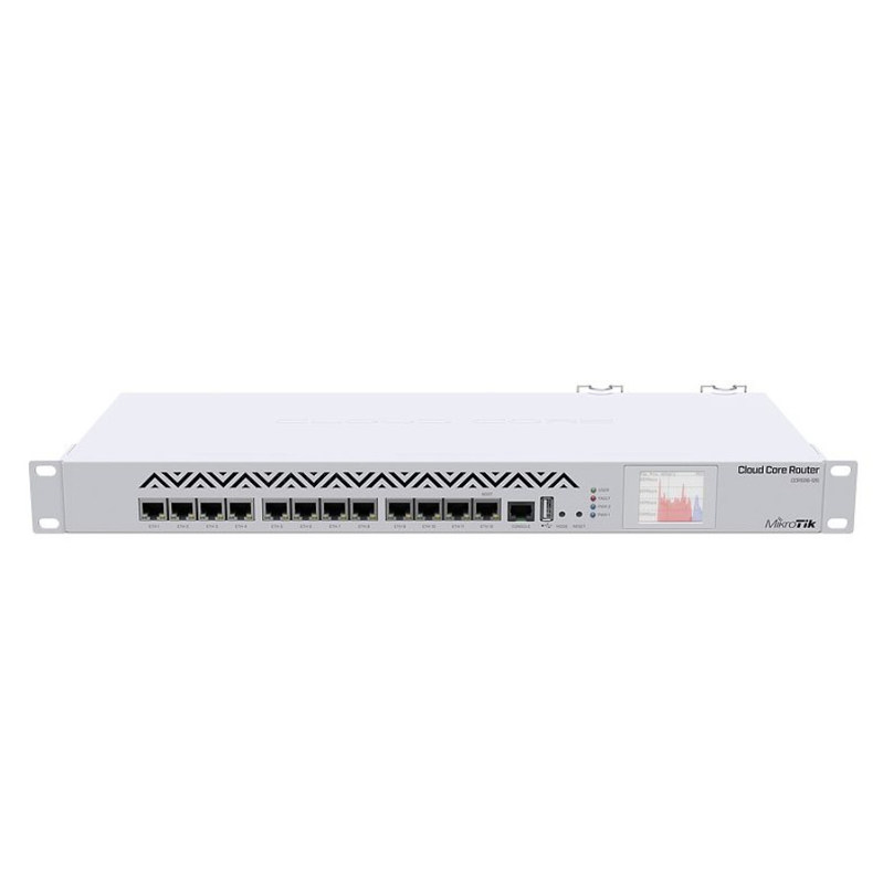 MikroTik CCR1016-12G 16-core wired all-gigabit telecom smart router ROS ...
